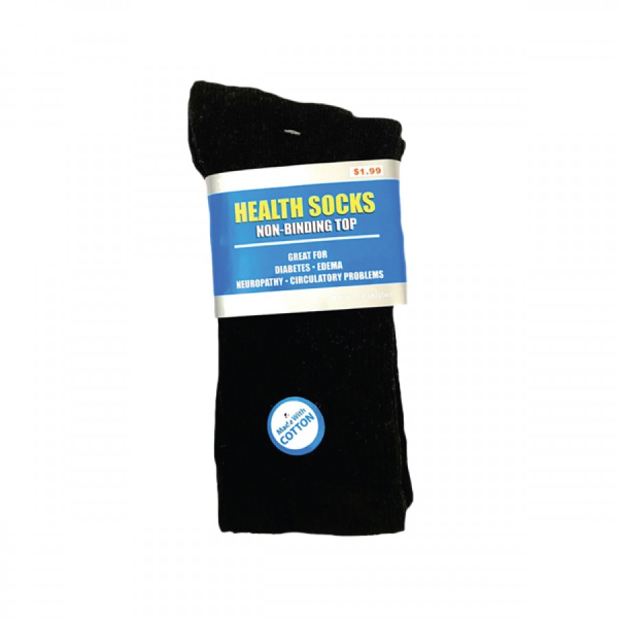 LADIES NON-BINDING TOP HEALTH SOCKS #435DC